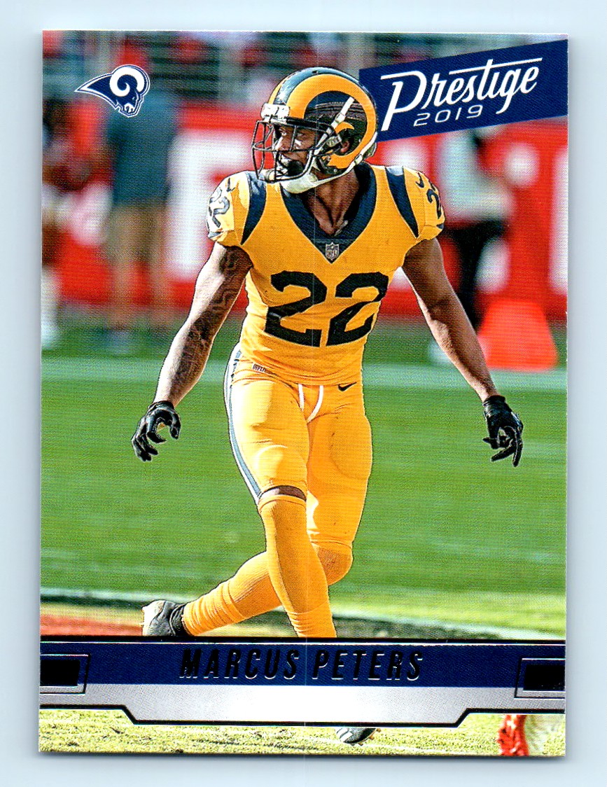 2019 Panini Prestige Marcus Peters #156 on Kronozio