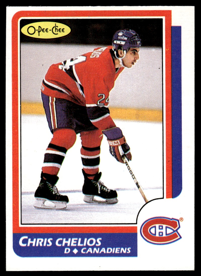 1986-87 O-Pee-Chee Chris Chelios #171 on Kronozio