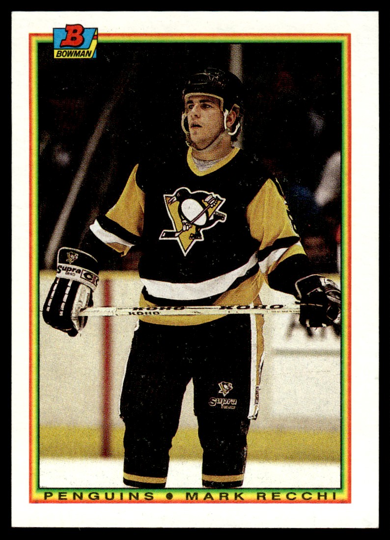 1990-91 Bowman Mark Recchi #206 on Kronozio