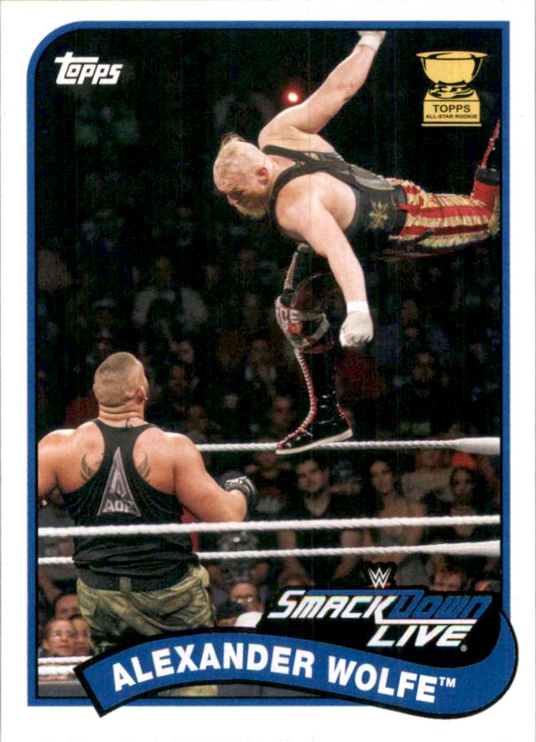 2018 Topps Heritage Wwe Alexander Wolfe #93 on Kronozio