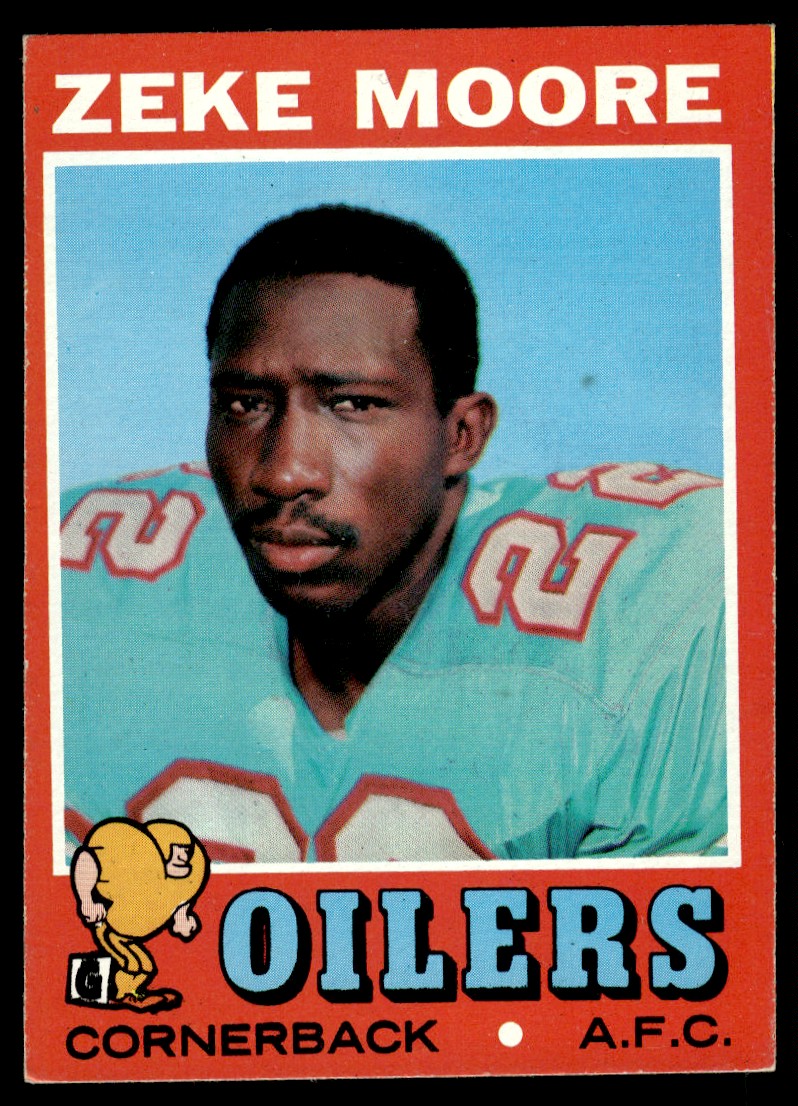 1971 Topps Zeke Moore #43 on Kronozio