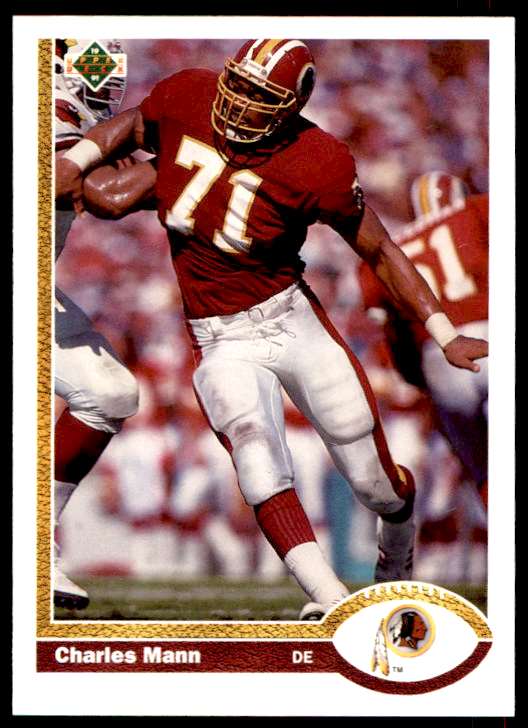 1991 Upper Deck Charles Mann #278 on Kronozio