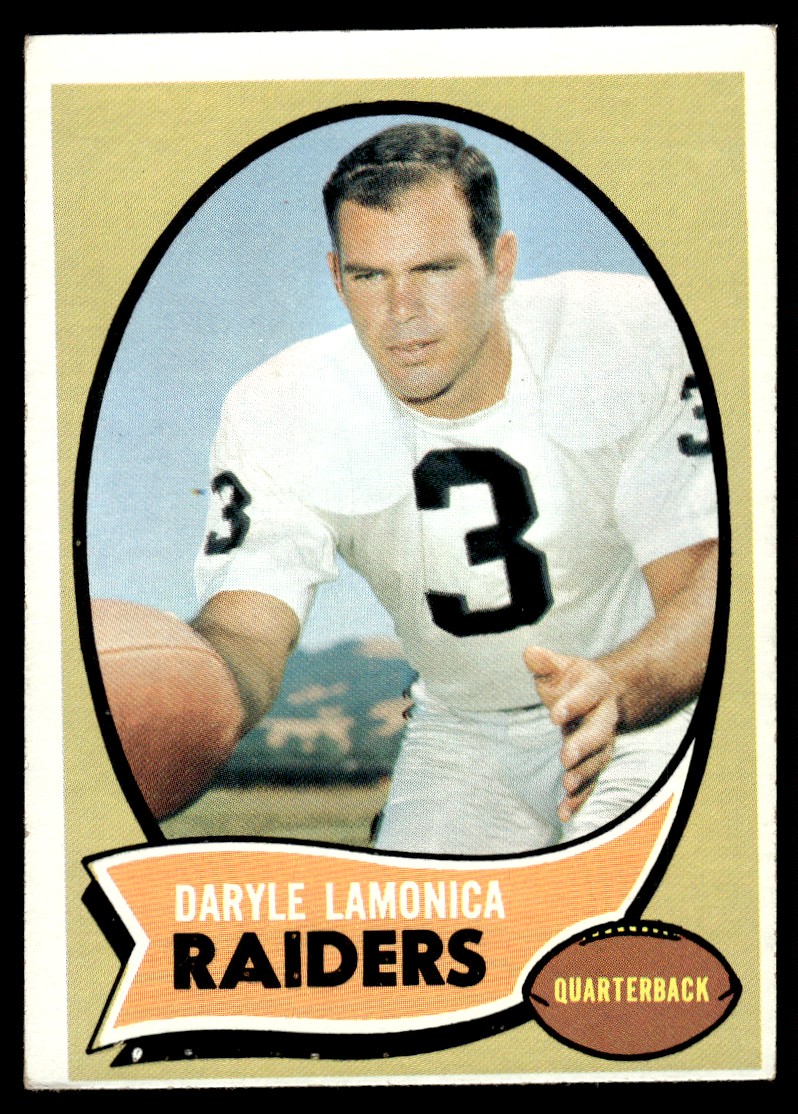1970 Topps Daryle Lamonica #50 on Kronozio