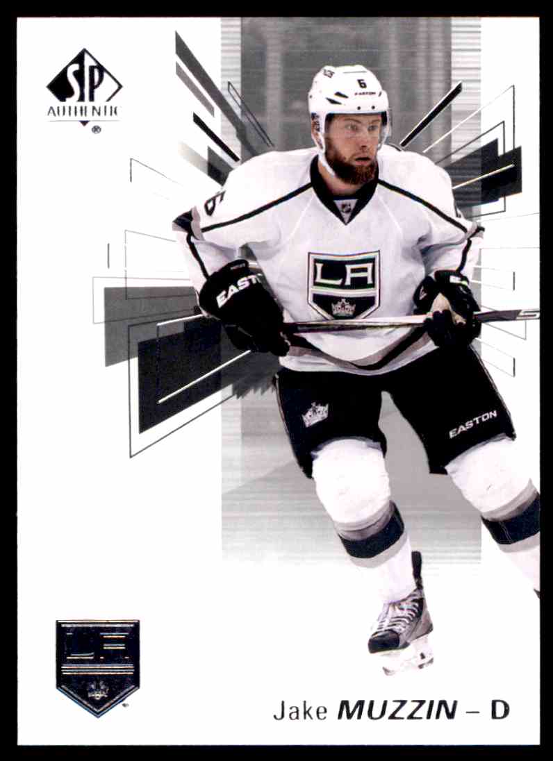 2016-17 Upper Deck SP Authentic Jake Muzzin - Los Angeles Kings #28 on ...