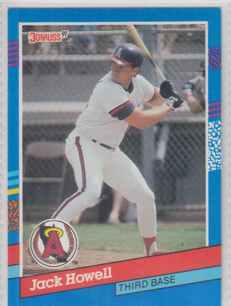 1991 Donruss Jack Howell #247 on Kronozio