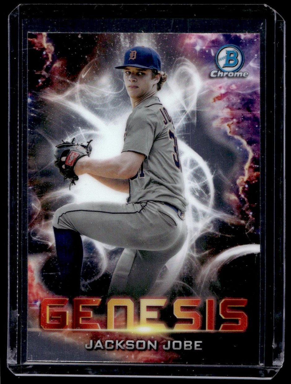 2021 Bowman Draft Genesis Jackson Jobe #GNS-3 on Kronozio
