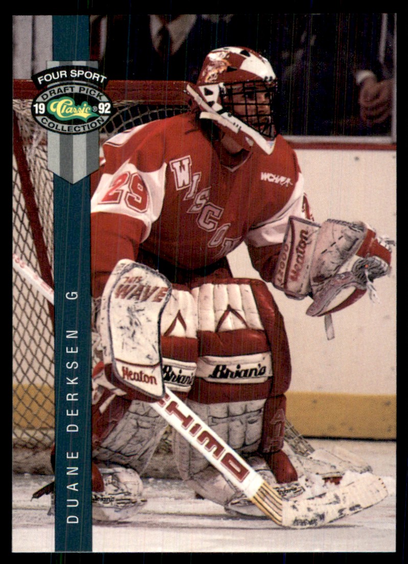 1992-93 Classic Four Sport Duane Derksen #208 on Kronozio