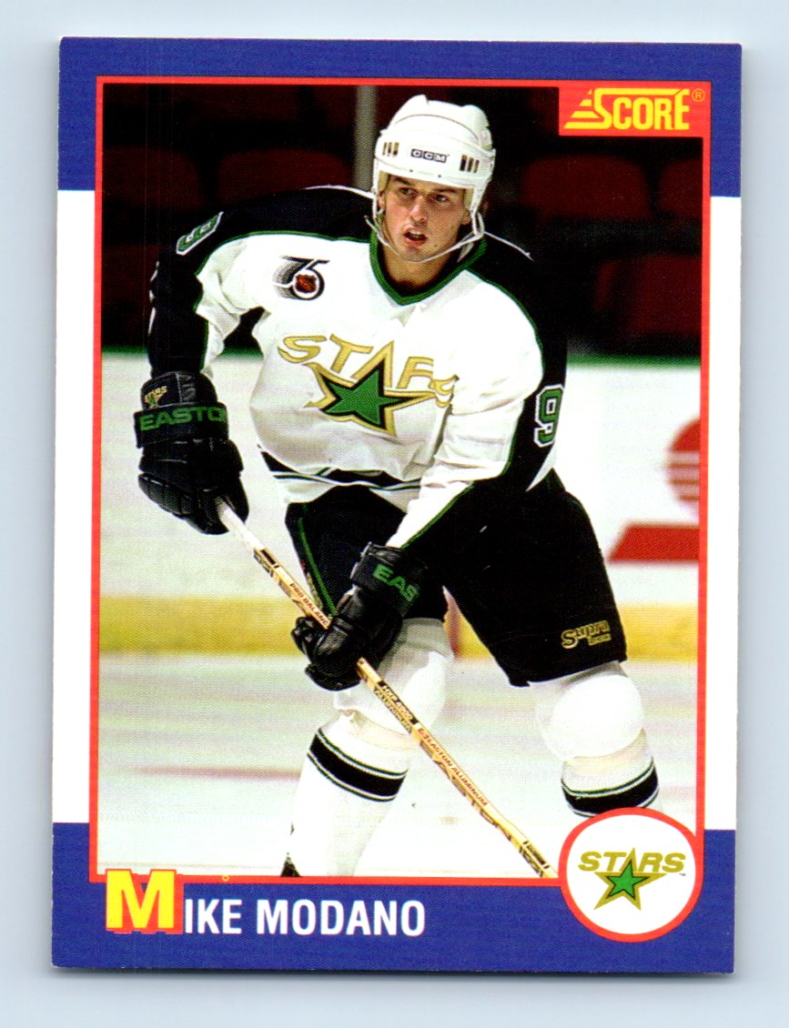 1991-92 Score Kellogg's Mike Modano #4 on Kronozio