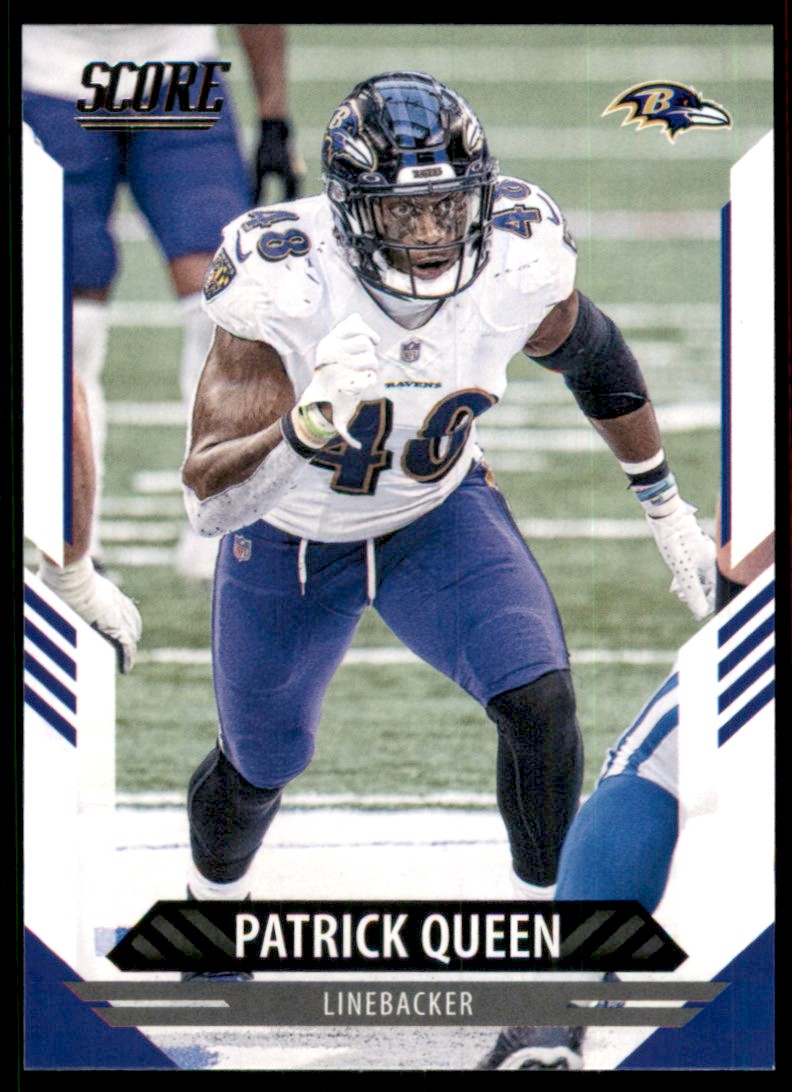2021 Score Patrick Queen #90 on Kronozio