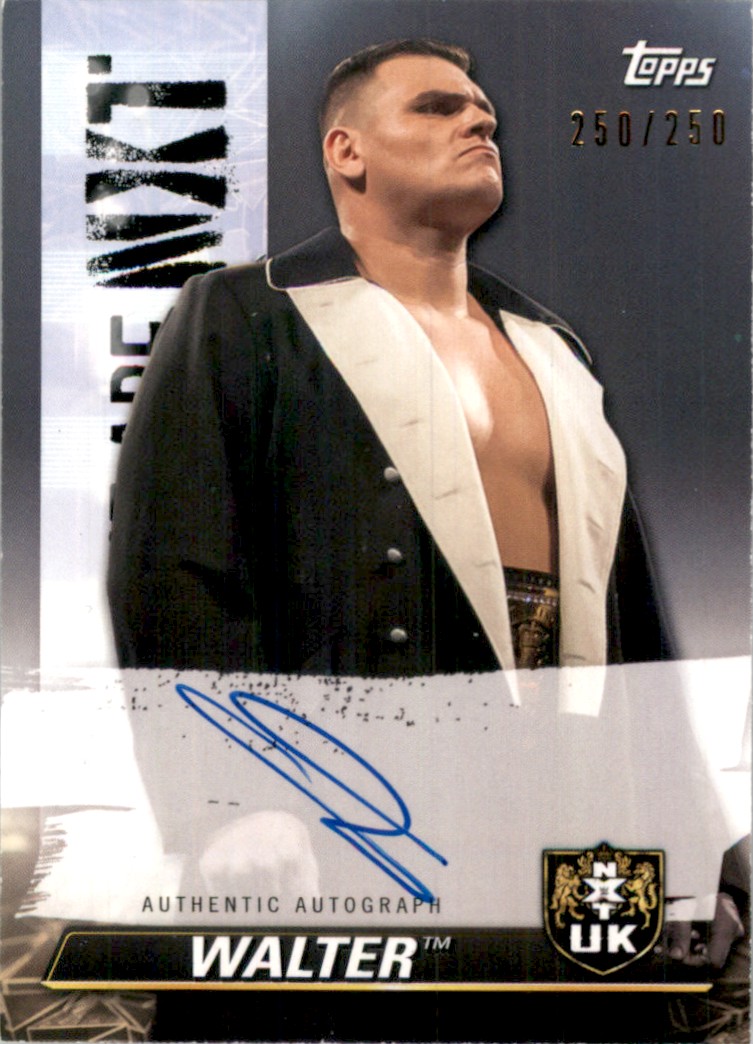 2021 Topps WWE NXT We Are NXT Autographs WALTER #AWT on Kronozio
