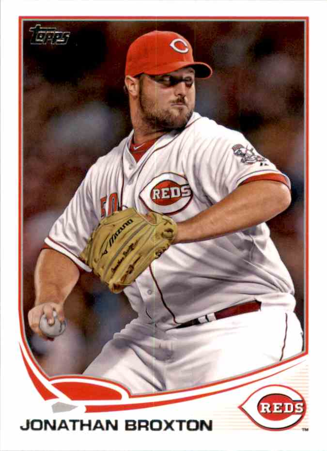 2013 Topps Mini Jonathan Broxton #51 on Kronozio
