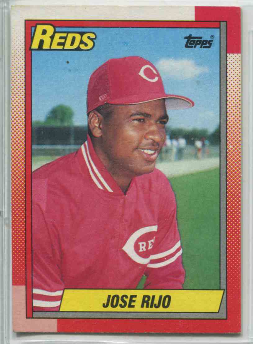 1990 Topps Jose Rijo #627 on Kronozio