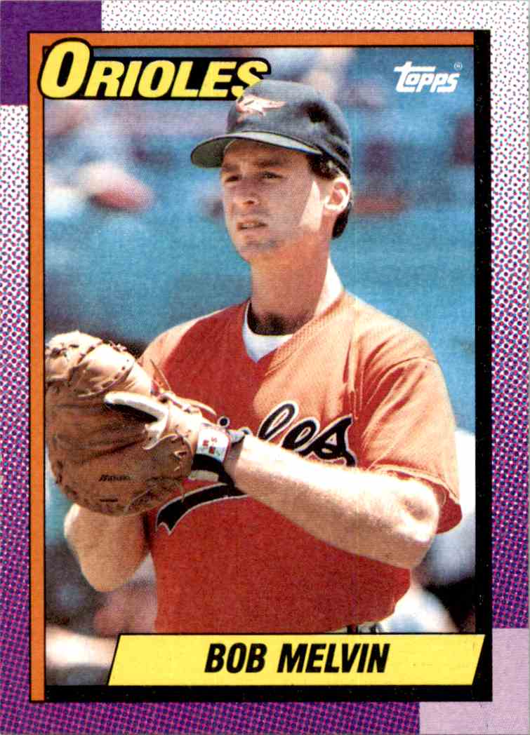 1990 Topps Bob Melvin #626 on Kronozio