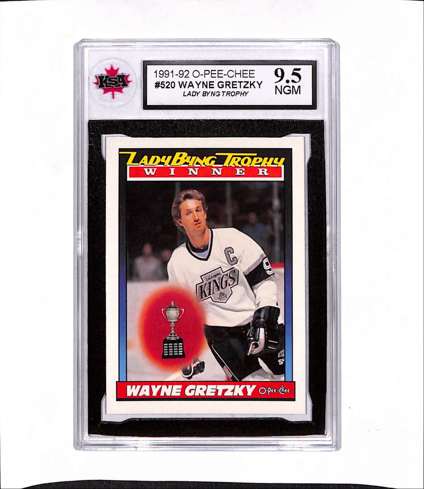 1991-92 O-Pee-Chee Wayne Gretzky #520 on Kronozio