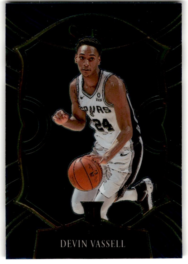 2020-21 Panini Select Retail Blue Devin Vassell #71 on Kronozio