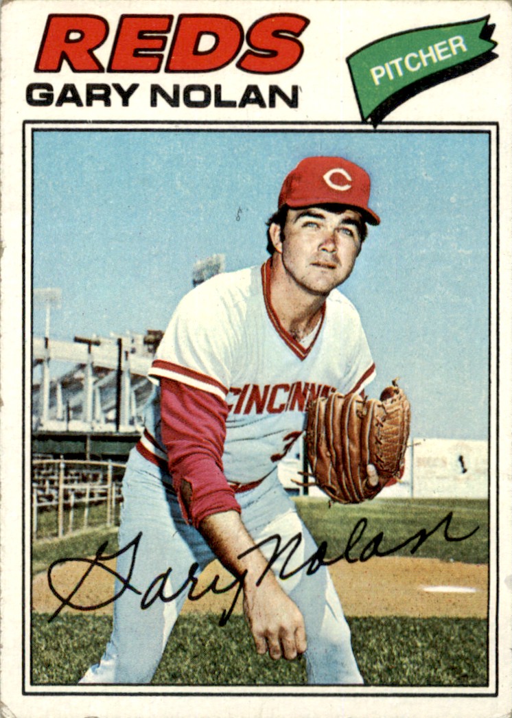 1977 Topps Topps Gary Nolan #121 on Kronozio
