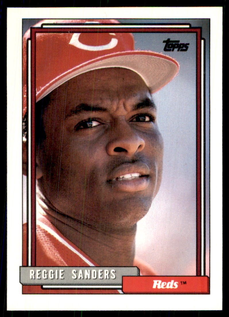 1992 Topps Reggie Sanders #283 on Kronozio