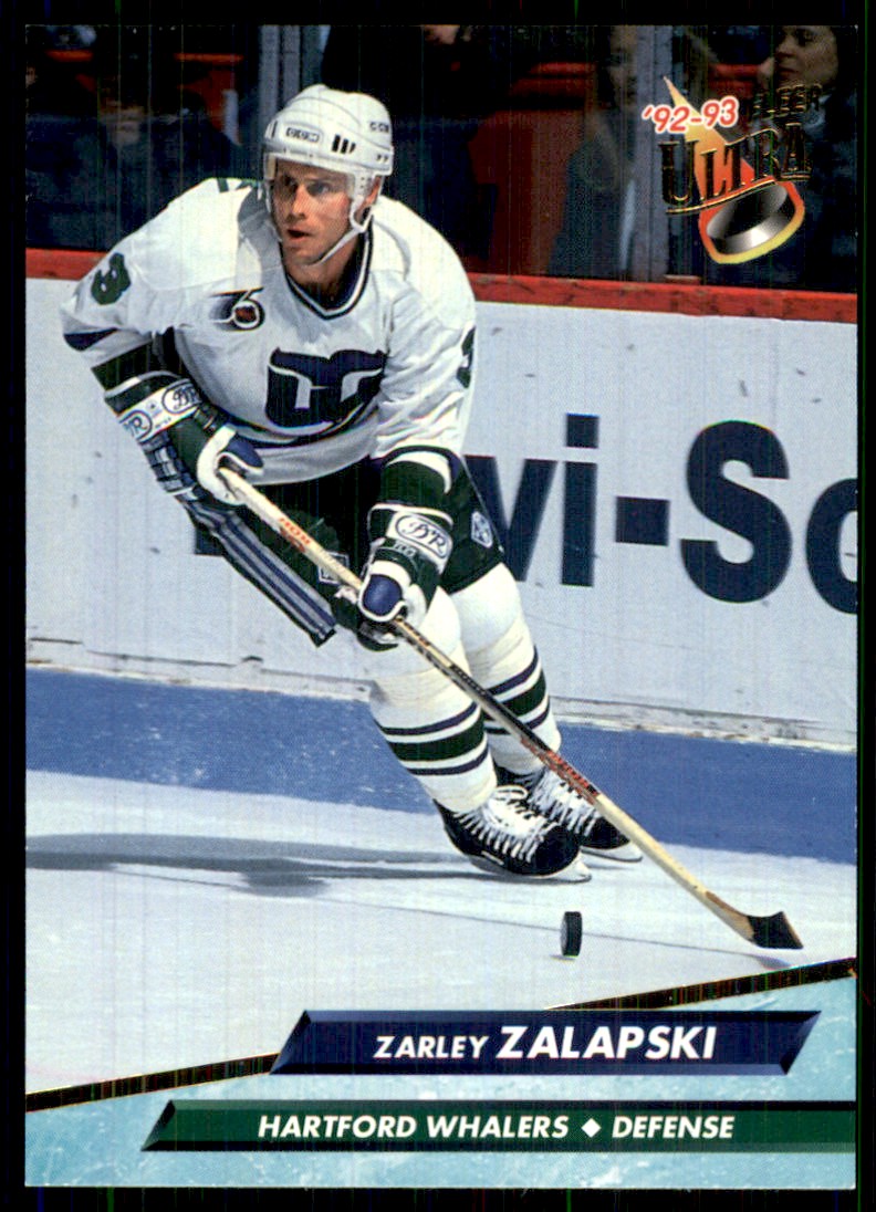 1992-93 Ultra Zarley Zalapski #77 on Kronozio