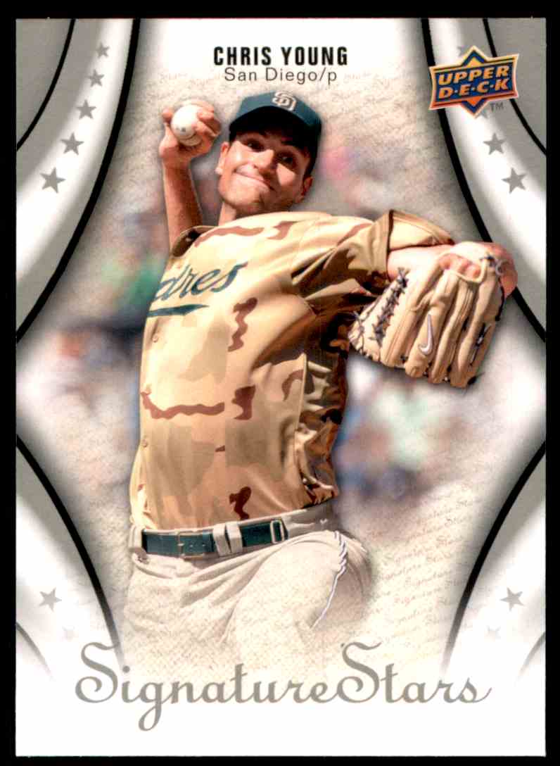 2009 Upper Deck Signature Stars Chris Young #29 on Kronozio