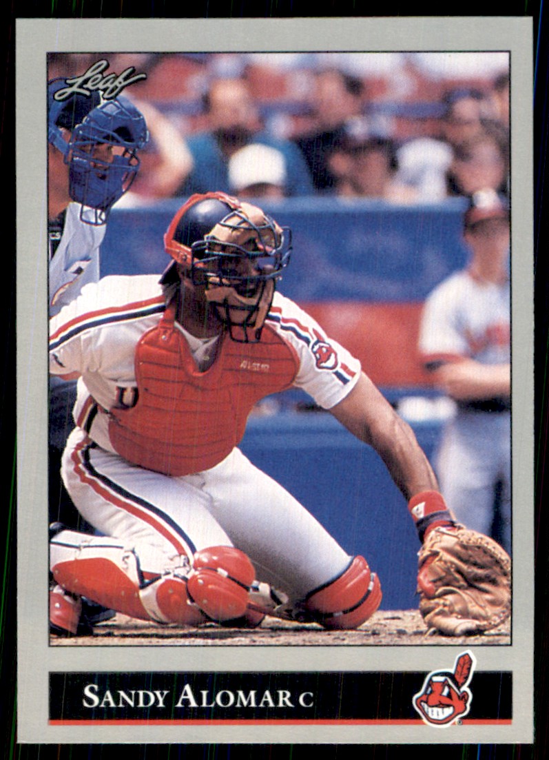 1992 Leaf Sandy Alomar Jr. #9 on Kronozio