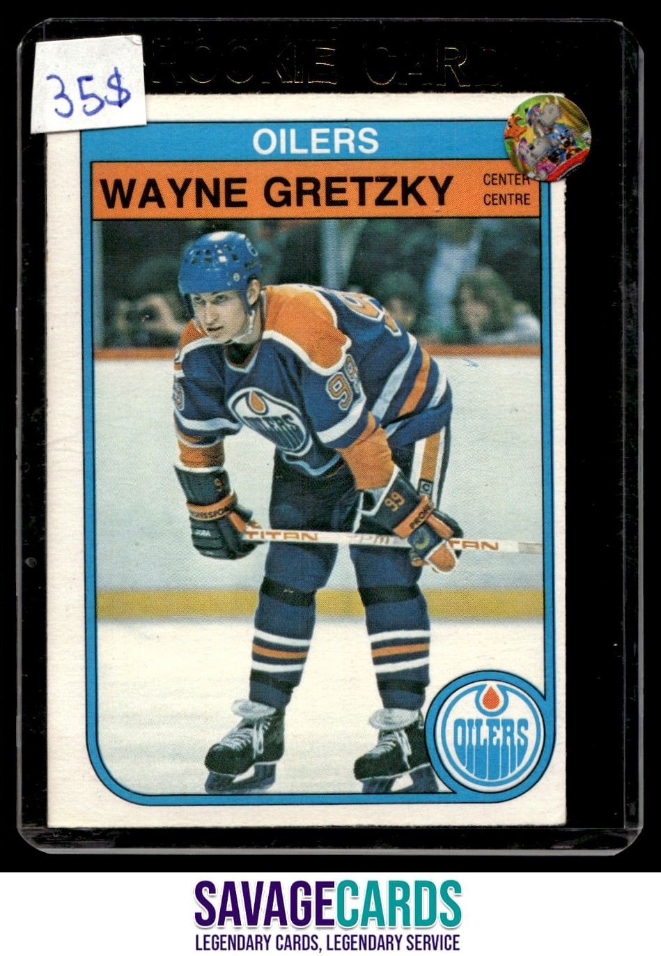 1982-83 O-Pee-Chee Wayne Gretzky #106 on Kronozio