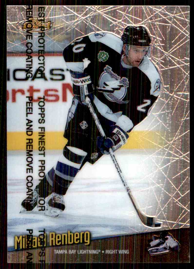 1998-99 Finest Mikael Renberg #87 on Kronozio
