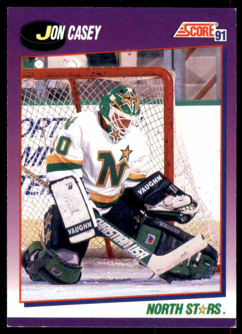 1991-92 Score Jon Casey #191 on Kronozio