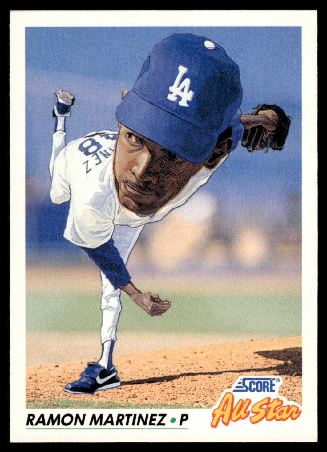 1992 Score All-Star Ramon Martinez #780 on Kronozio