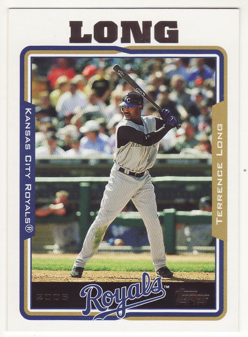 2005 Topps Updates & Highlights Terrence Long #UH60 on Kronozio