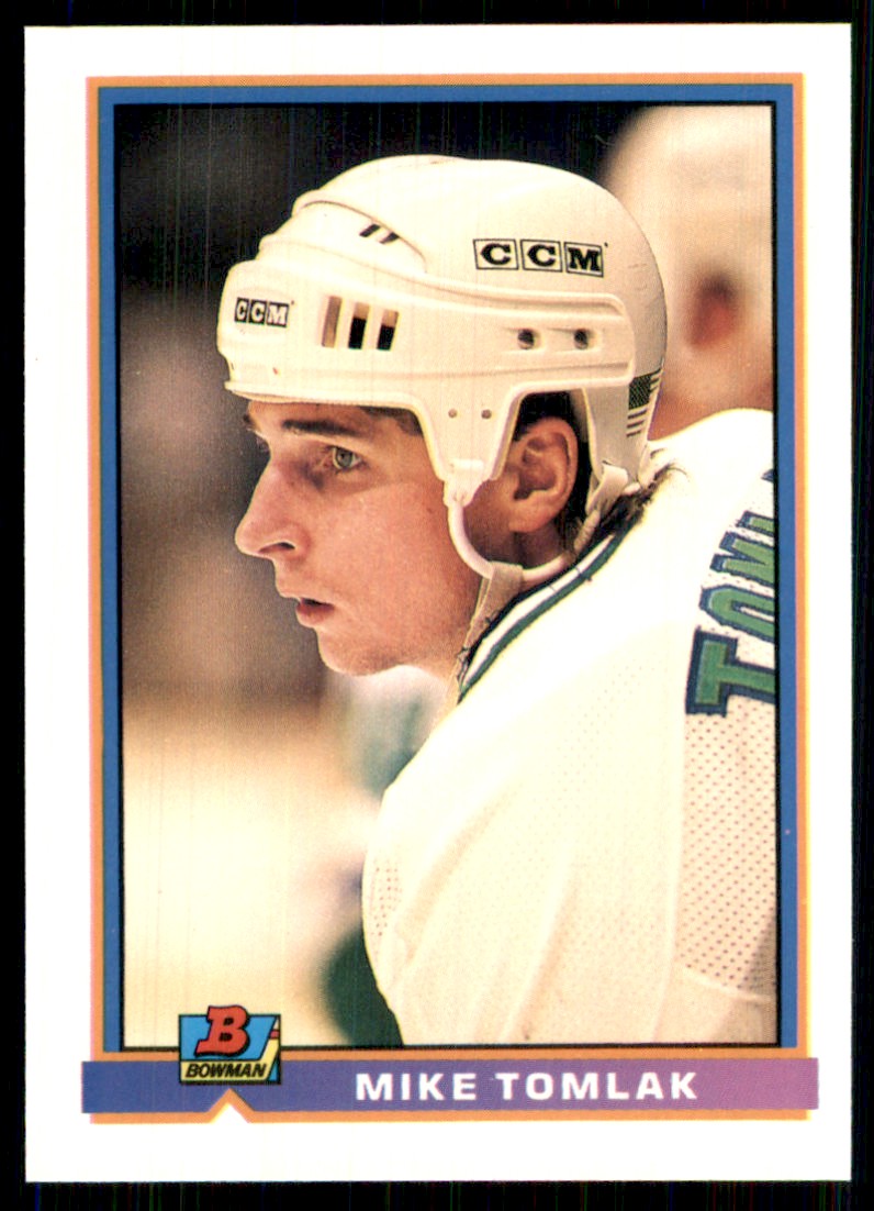 1991-92 Bowman Mike Tomlak #14 on Kronozio