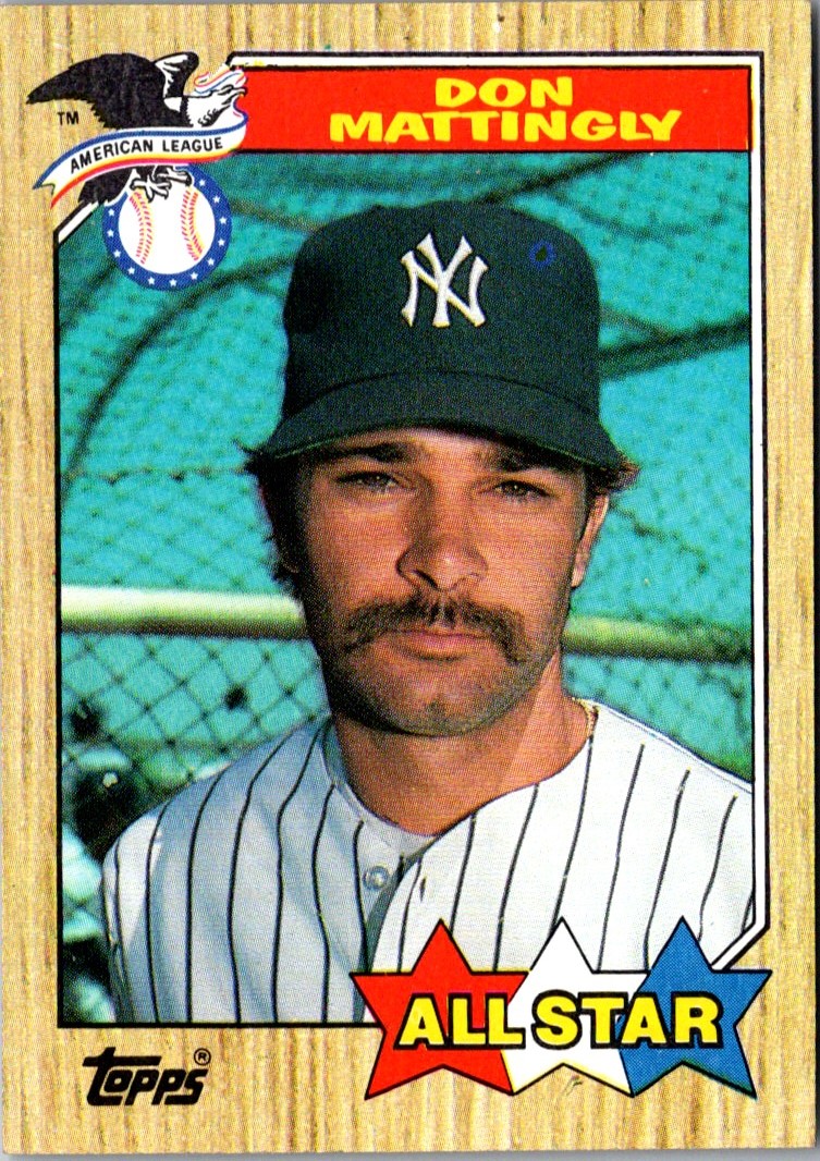 1987 Topps Don Mattingly #606 on Kronozio