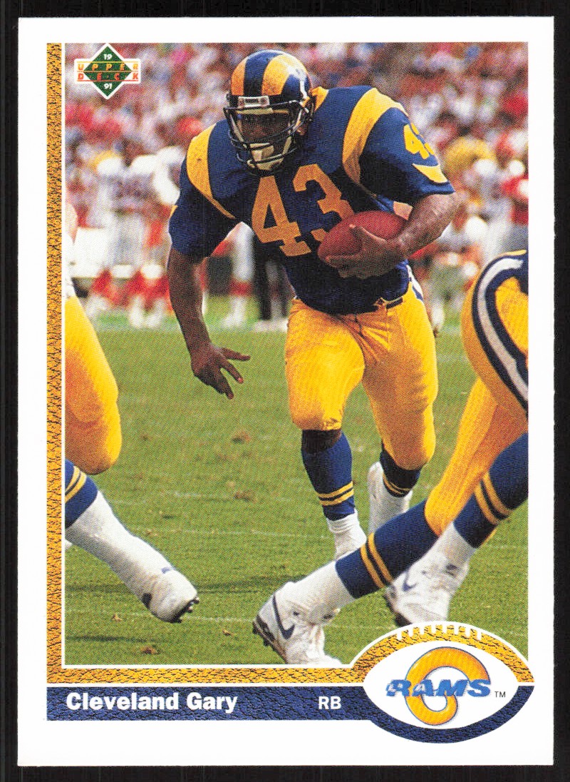 1991 Upper Deck Cleveland Gary #215 on Kronozio