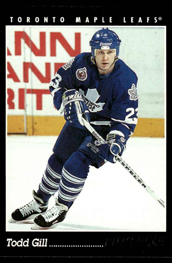 1993-94 Pinnacle !!!!! Todd Gill #68 on Kronozio