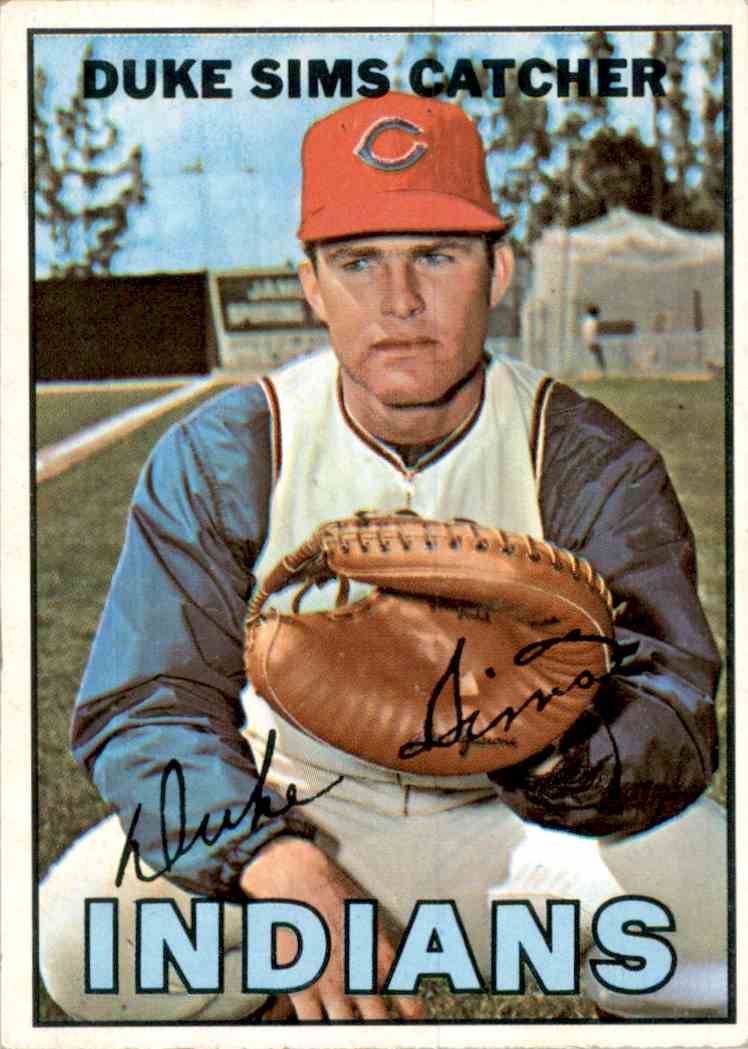 1967 Topps Duke Sims #3 on Kronozio