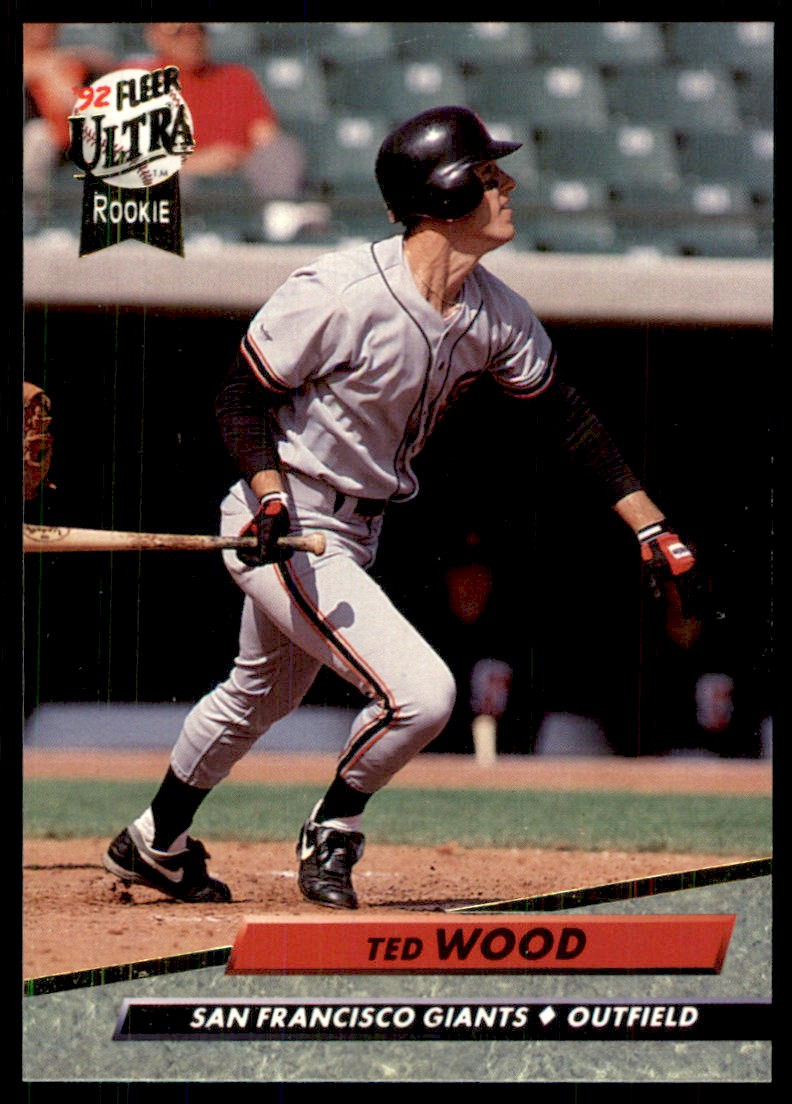1992 Ultra Ted Wood #597 on Kronozio