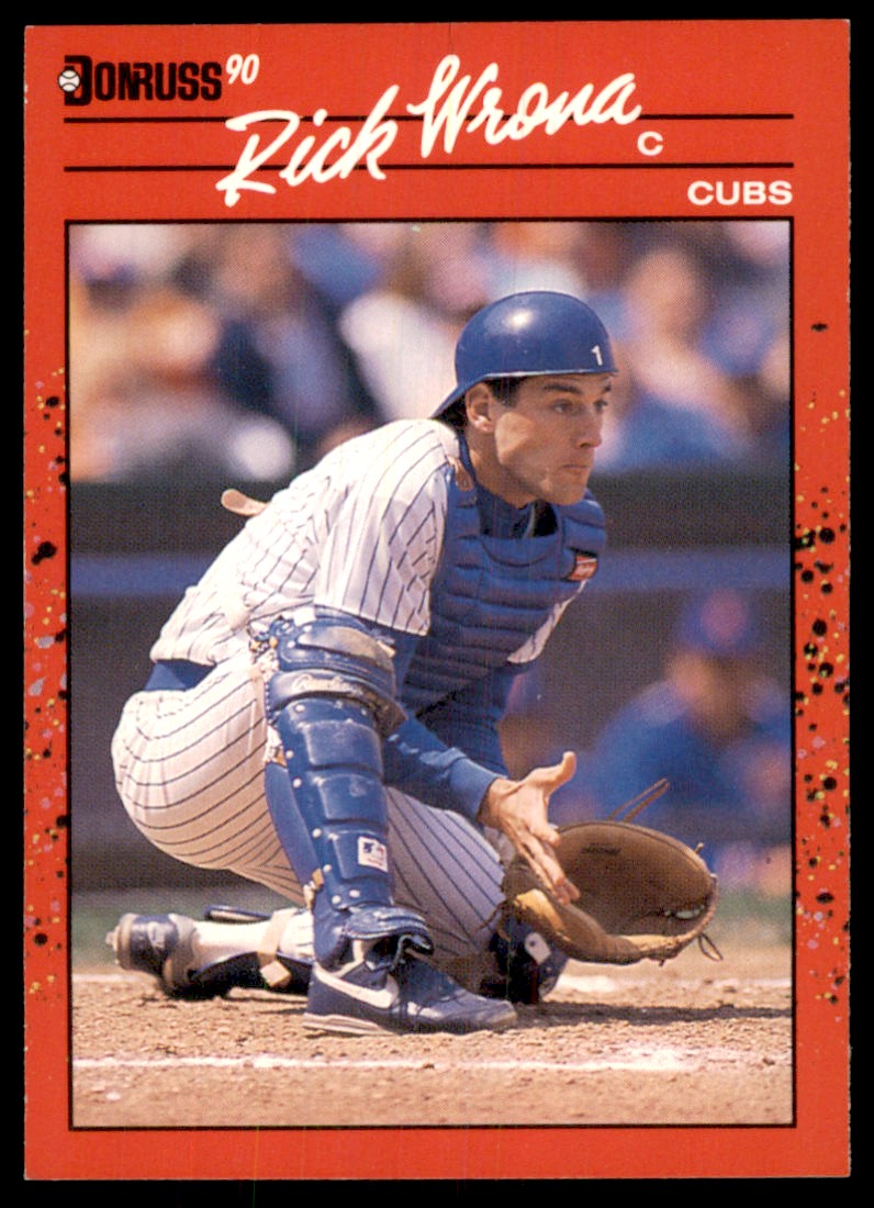1990 Donruss Rick Wrona #512 on Kronozio