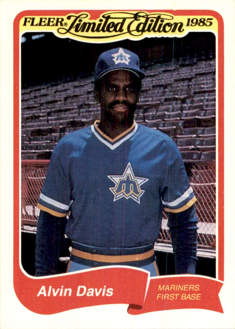 1985 Fleer Limited Edition Alvin Davis #7 on Kronozio