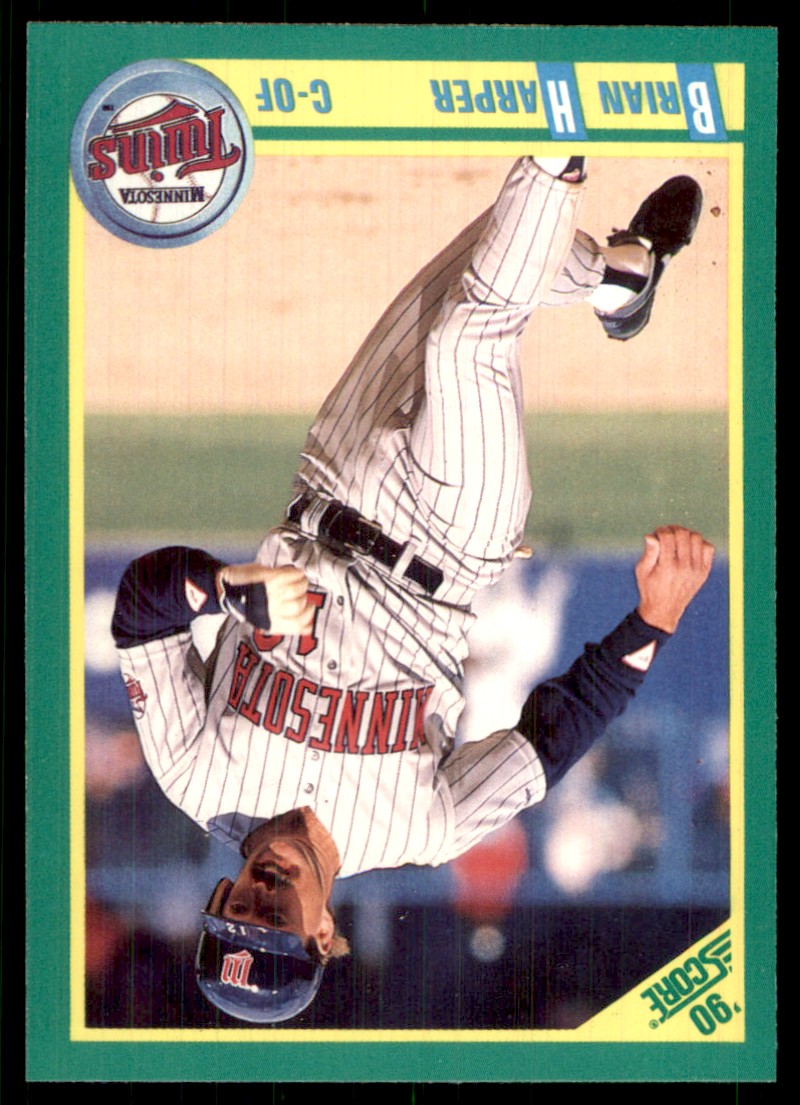 1990 Score Brian Harper #189 on Kronozio
