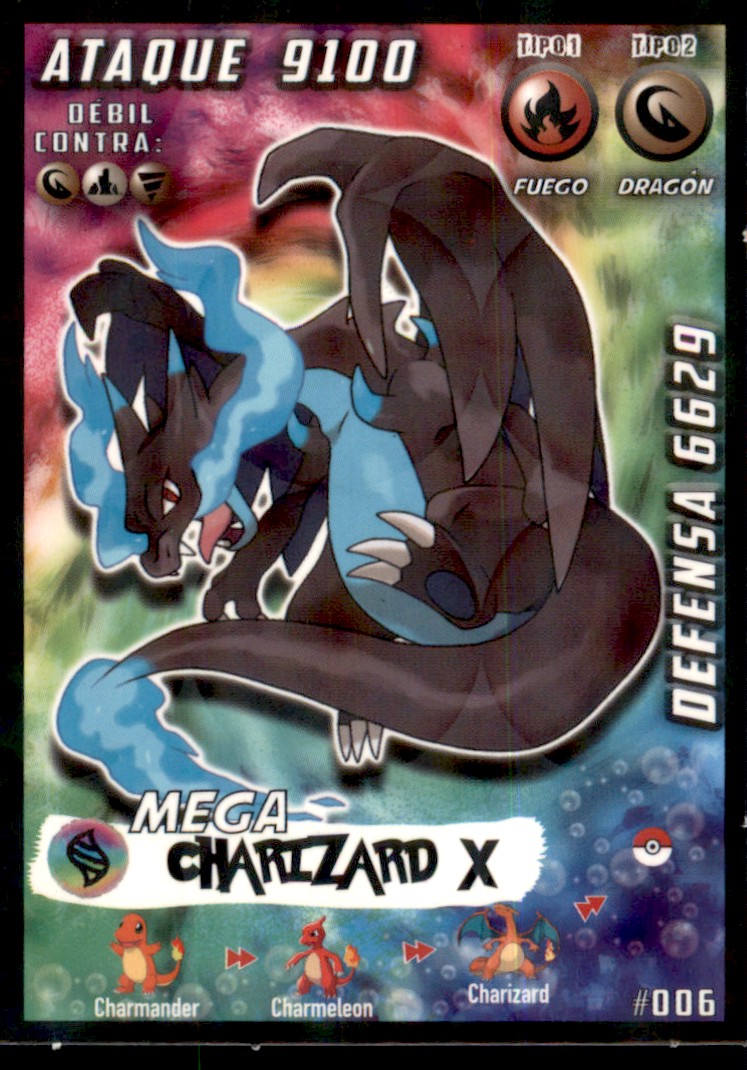 2020 Pokemon Mega Evolution Mega Charizard X #006 on Kronozio