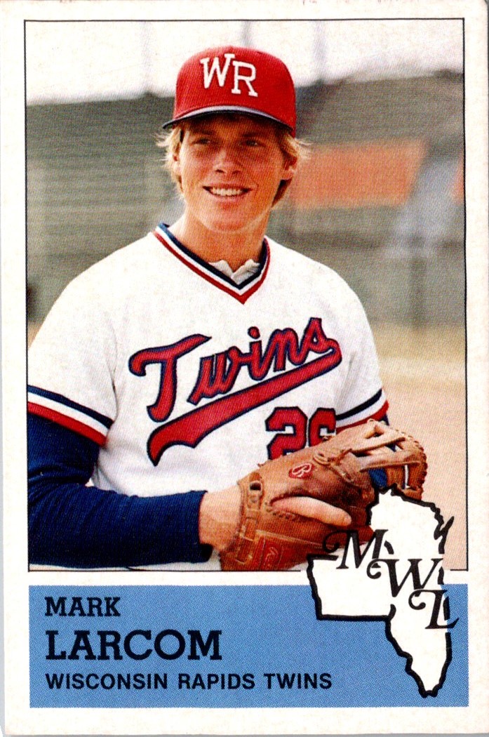 1983 Fritsch Wisconsin Rapids Twins Mark Larcom #12 on Kronozio