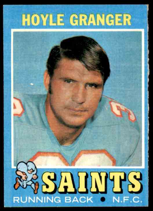 1971 Topps Football Hoyle Granger #198 on Kronozio