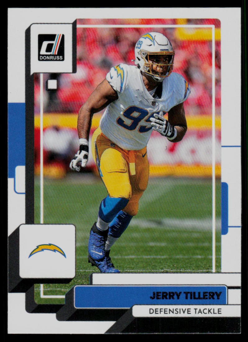 2022 Donruss Jerry Tillery #298 on Kronozio