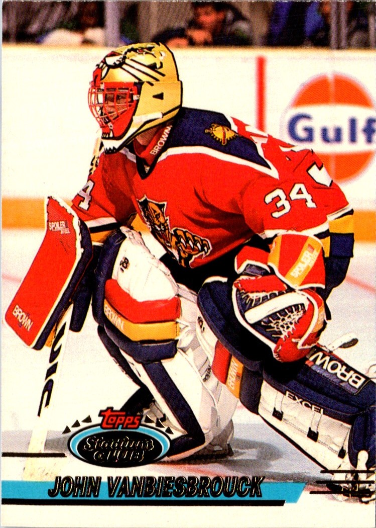 1993-94 Stadium Club John Vanbiesbrouck #330 on Kronozio