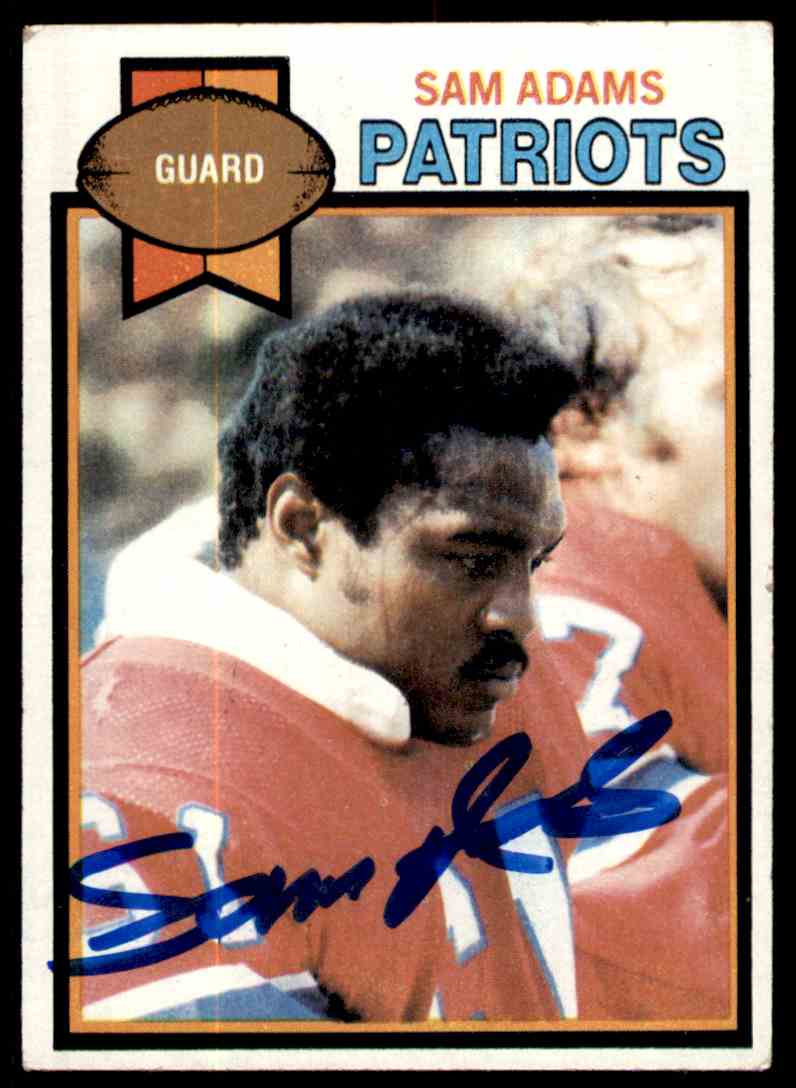 1979 Topps Sam Adams Autograph Jsa Auction Coa #461 on Kronozio