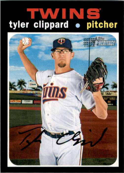 2020 Topps Heritage Baseball Card Tyler Clippard #685 on Kronozio