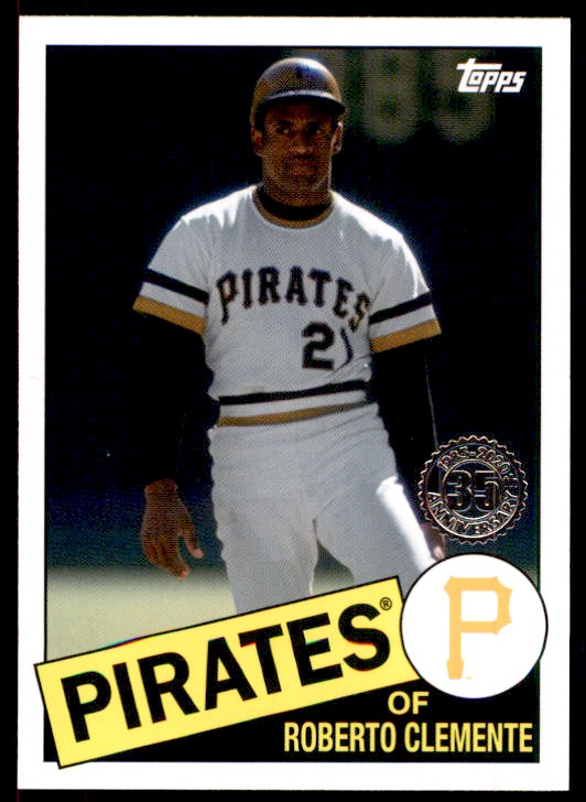 2020 Topps 1985 35th Anniversary (Series 2) Roberto Clemente #85TB-49 ...