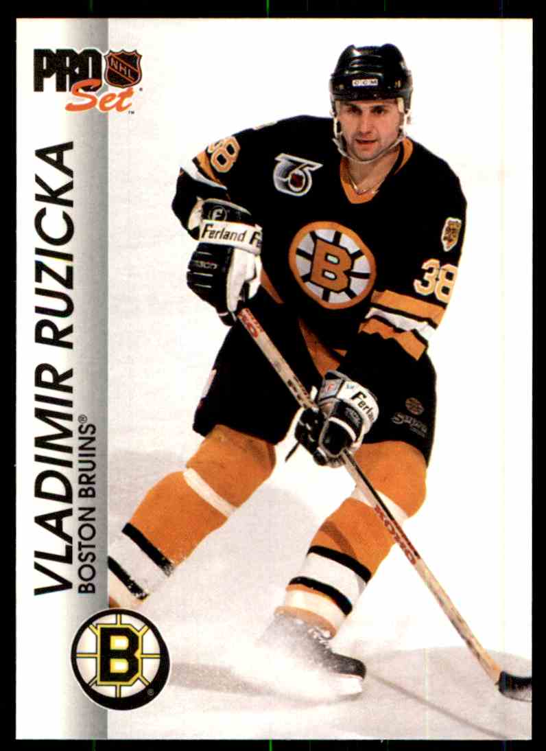 1992-93 Pro Set Vladimir Ruzicka #5 on Kronozio